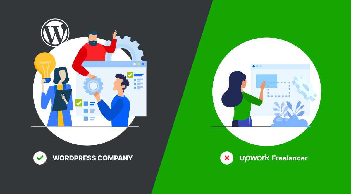 Upwork Freelancer vs. WordPress Maintenance Company: Which One Should ...
