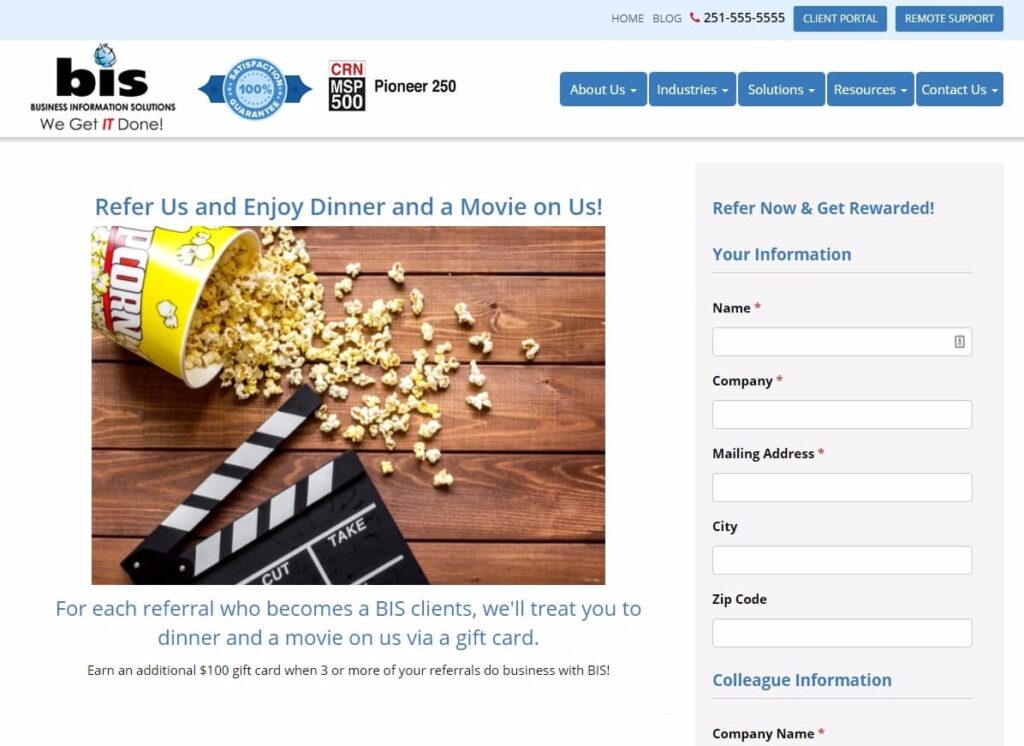 No. 1 MSP Website Design Services for Converting More Leads