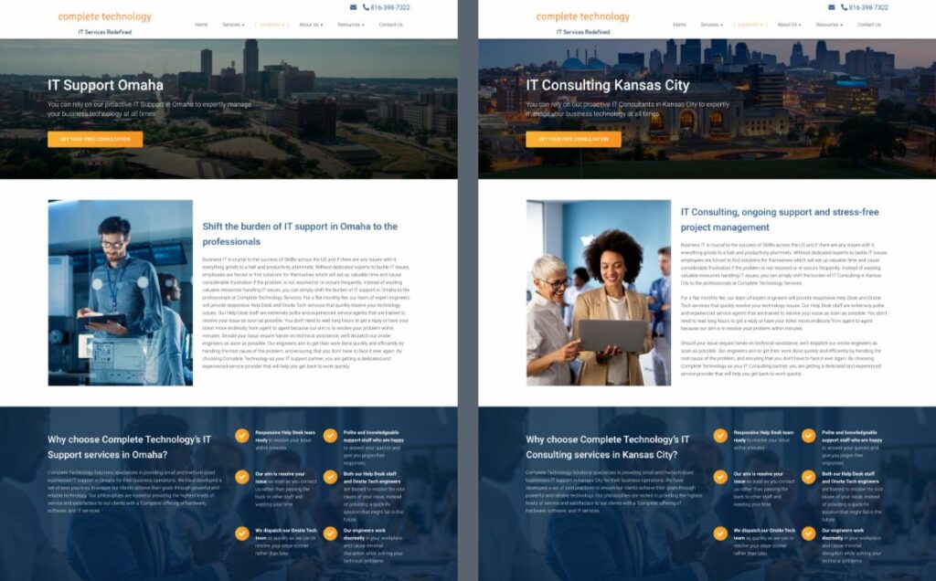 SEO Case Study - Complete Technology | Pronto Marketing