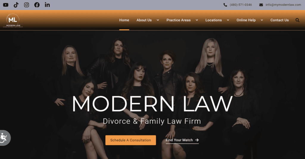 Best Web Design Practices for Family Lawyers (With Examples)