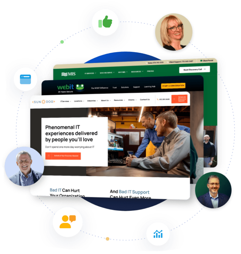 No. 1 MSP Website Design Services for Converting More Leads