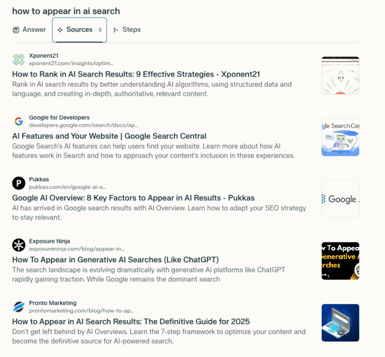 How to Appear in AI Search Results - The Definitive Guide